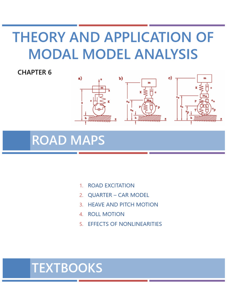 Chapter6_THEORY AND APPLICATION OF MODAL MODEL ANALYSIS | PDF | Damping ...