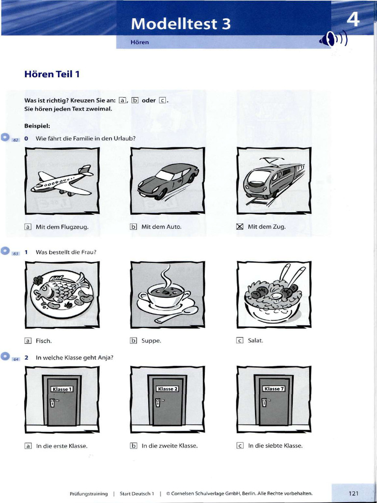 Modelltest 3 - A1 | PDF