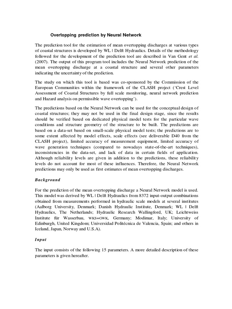 NN Manual | PDF | Prediction | Artificial Neural Network