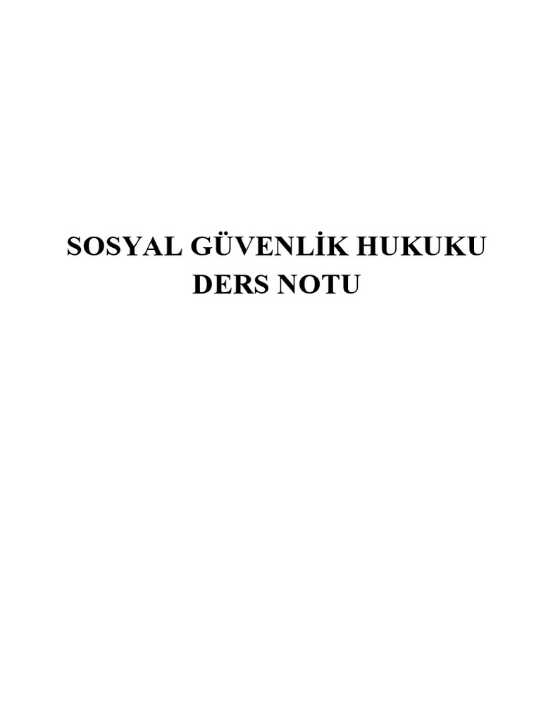 HUK211 Vize Notlari | PDF