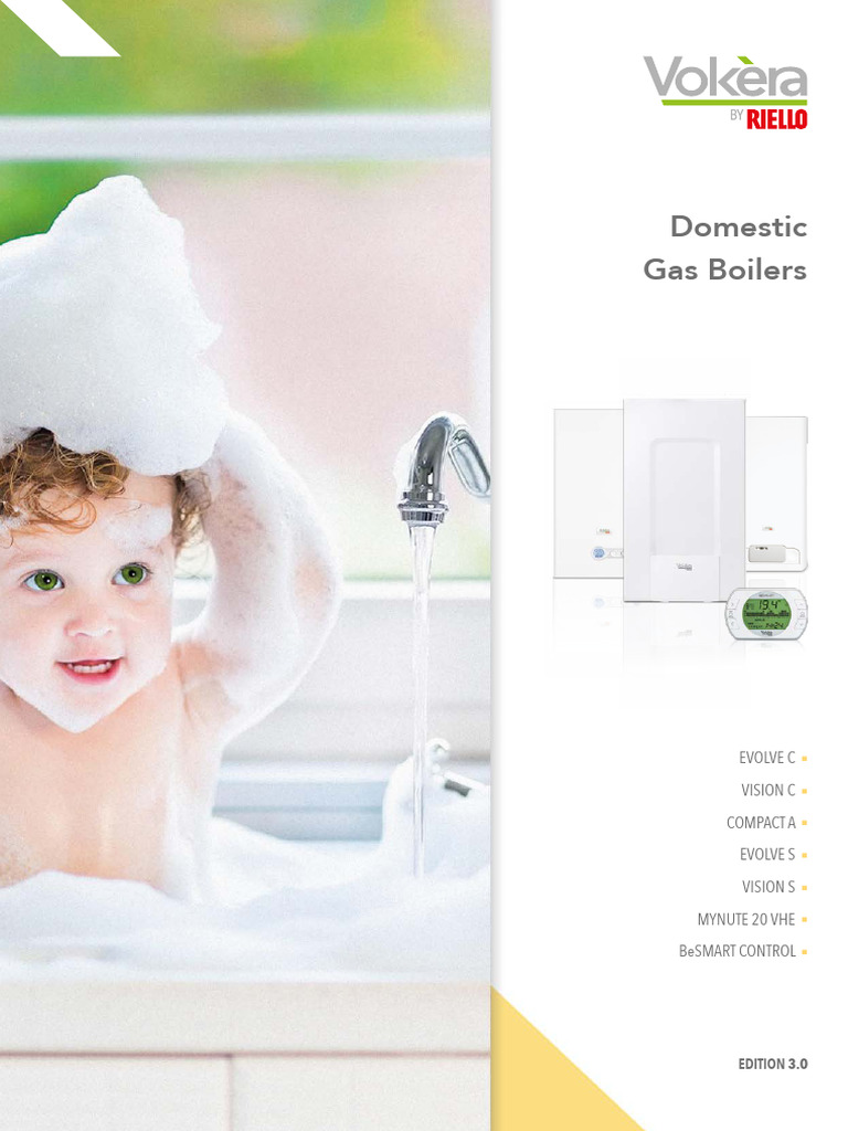 Vokera Domestic Gas Boilers ED3 0519 | PDF | Water Heating | Boiler