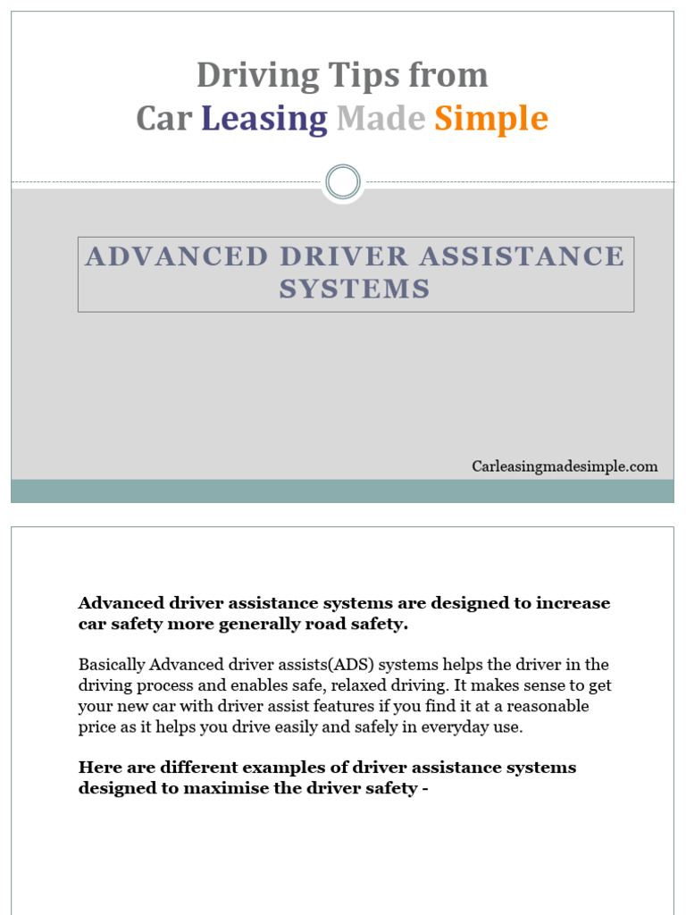 Advanceddriverassistancesystems 150204084246 Conversion Gate02 | PDF ...