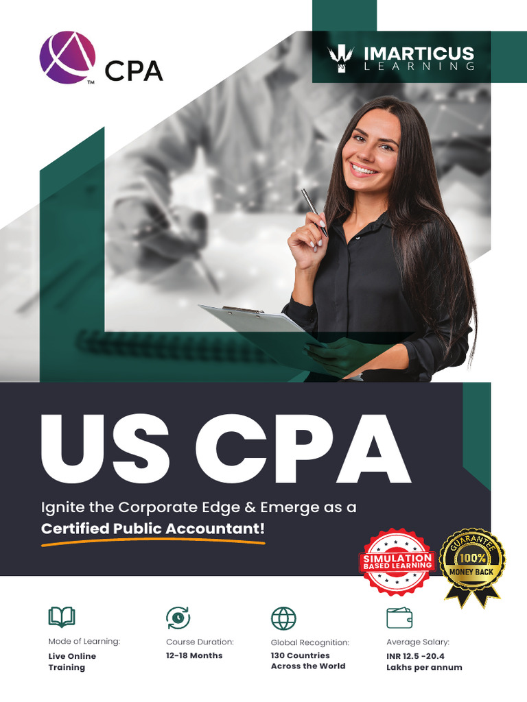 CPA Brochure | PDF | Certified Public Accountant | Accountant