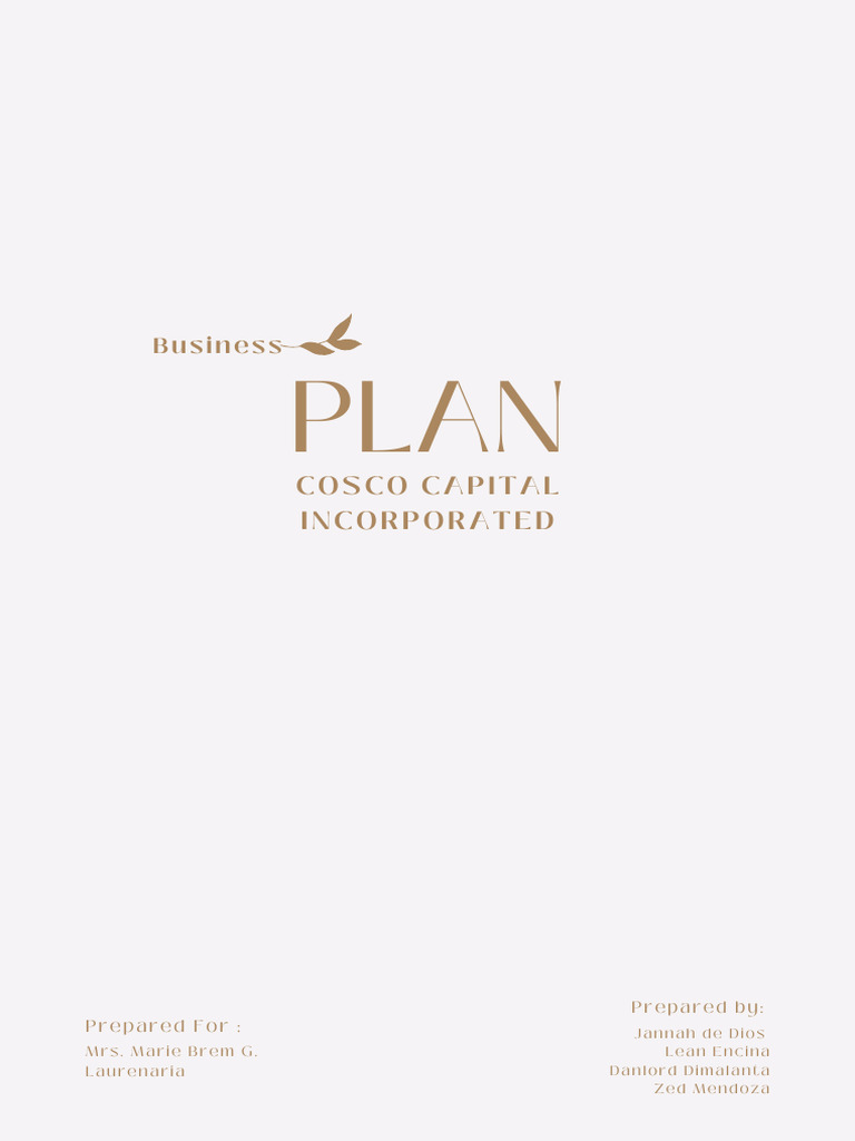 Cosco Capital Inc. | Download Free PDF | Retail | Philippines