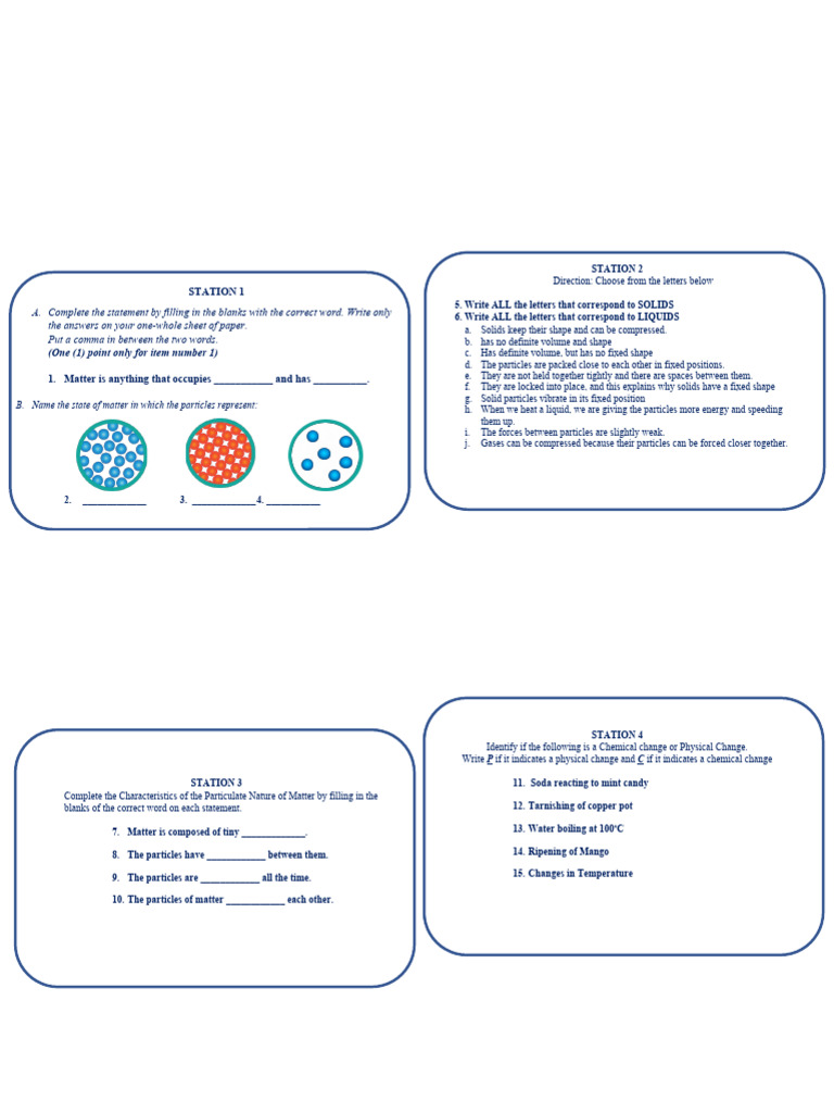 Bell-Ringer Exam Grade 8 | PDF | Chemical Elements | Matter