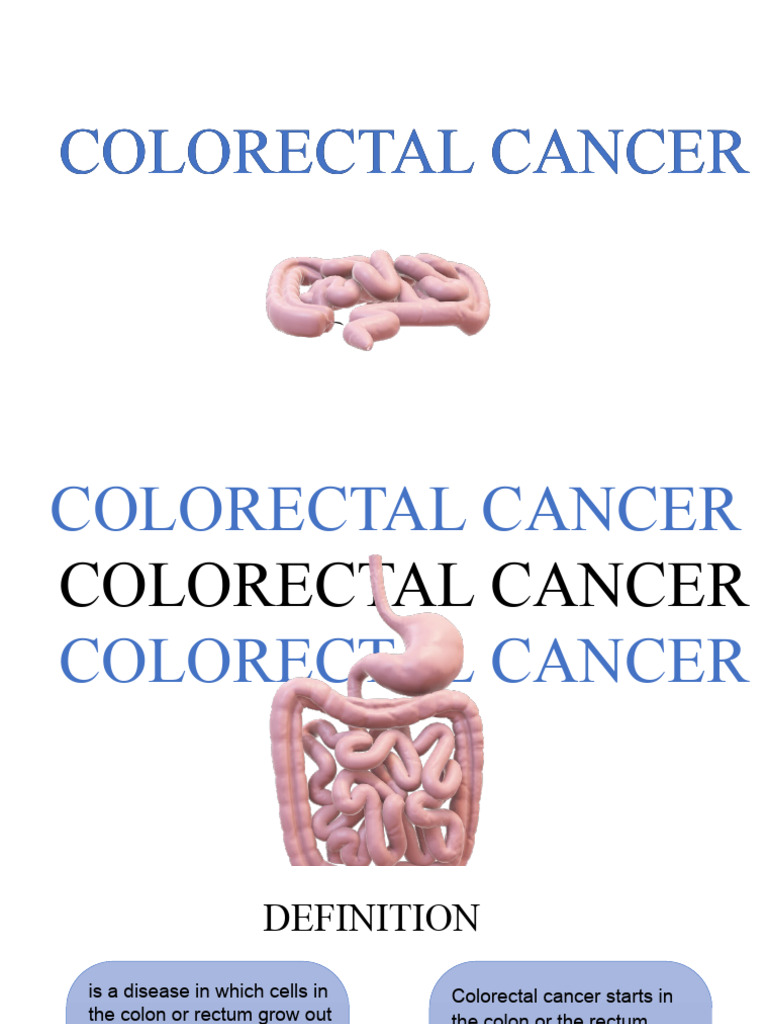 Colorectal Cancer | PDF | Colorectal Cancer | Cancer