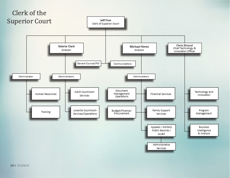 Overall Org Chart COSC Ma | PDF | Judiciaries