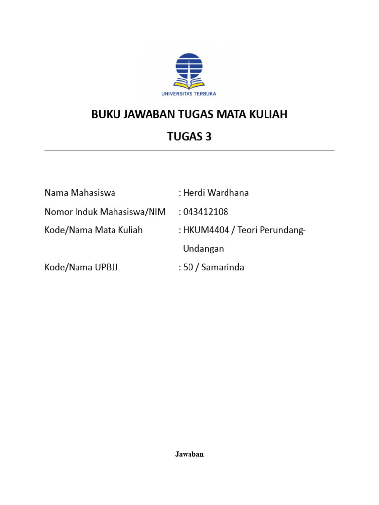 Bju Teori Perundang-Undangan | PDF | Politik