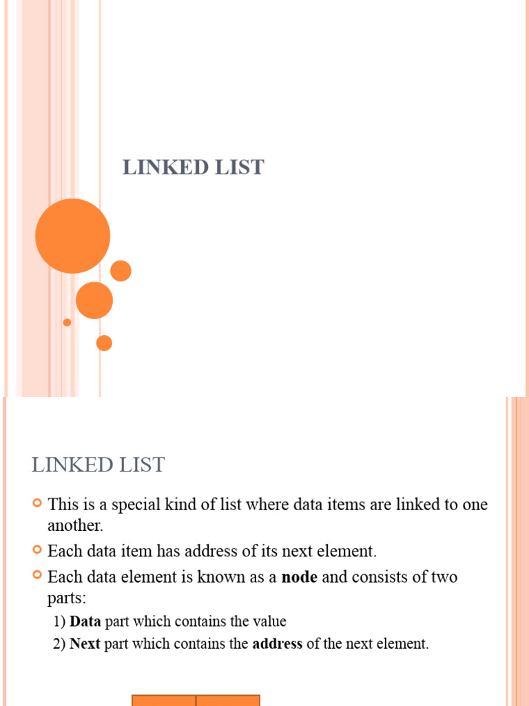 Linked List | PDF | Data | Algorithms And Data Structures Linked List | PDF | Data | Algorithms And Data Structures