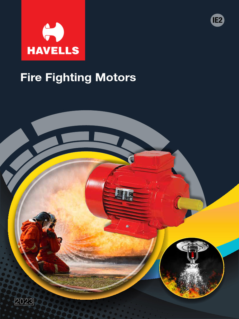 Catalogue Havells Fire Fighting Motors | PDF | Firefighting | Engines