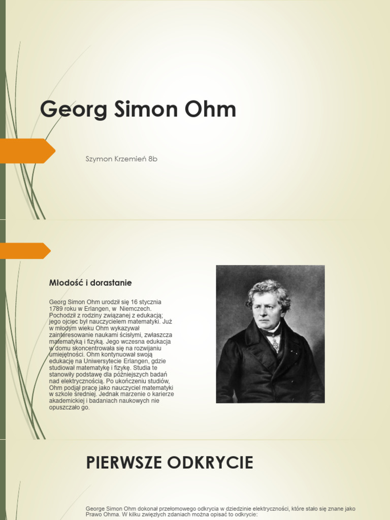 George Simon Ohm | PDF