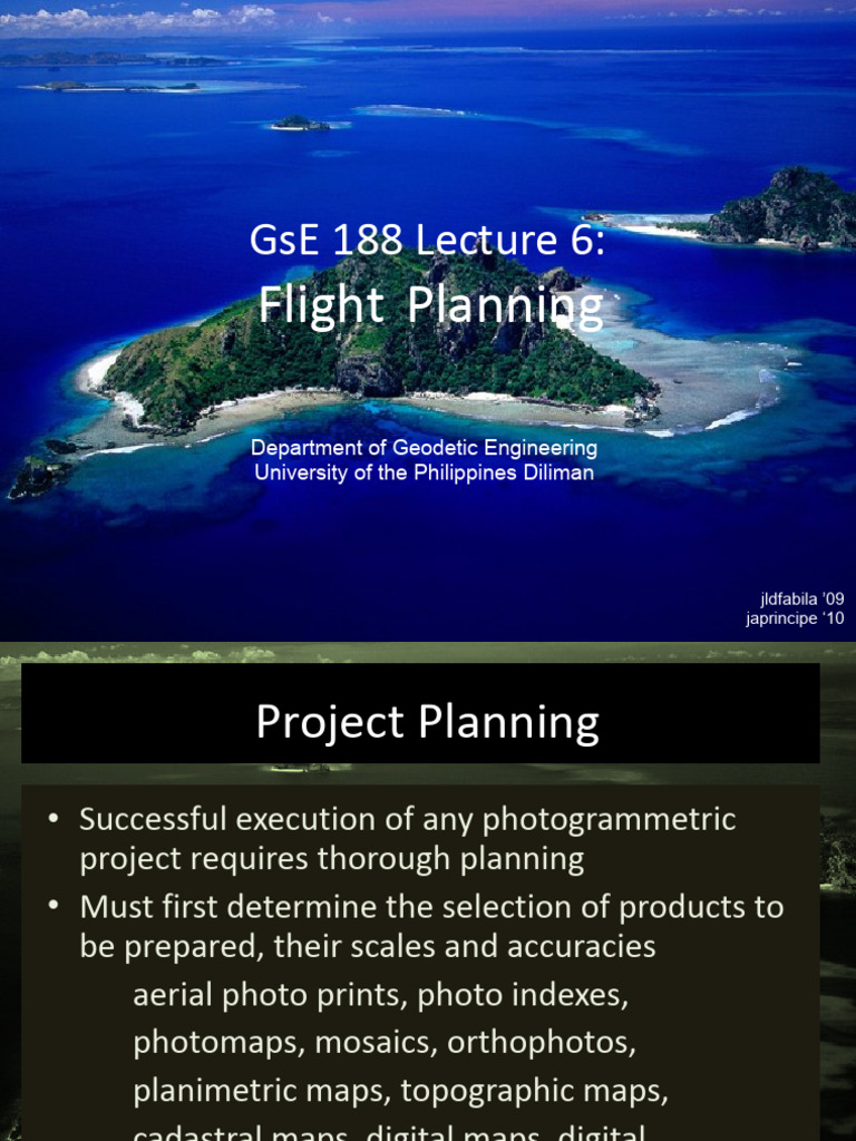 Photogrammetric Flight Planning Guide | PDF | Aerial Photography | Imaging
