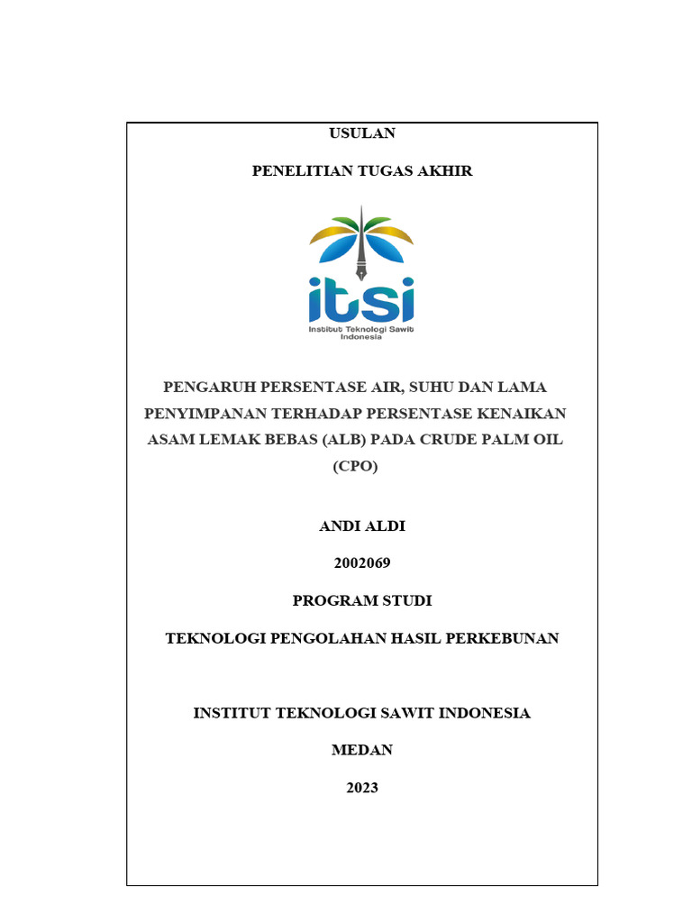 Sempro Andi Aldi | PDF