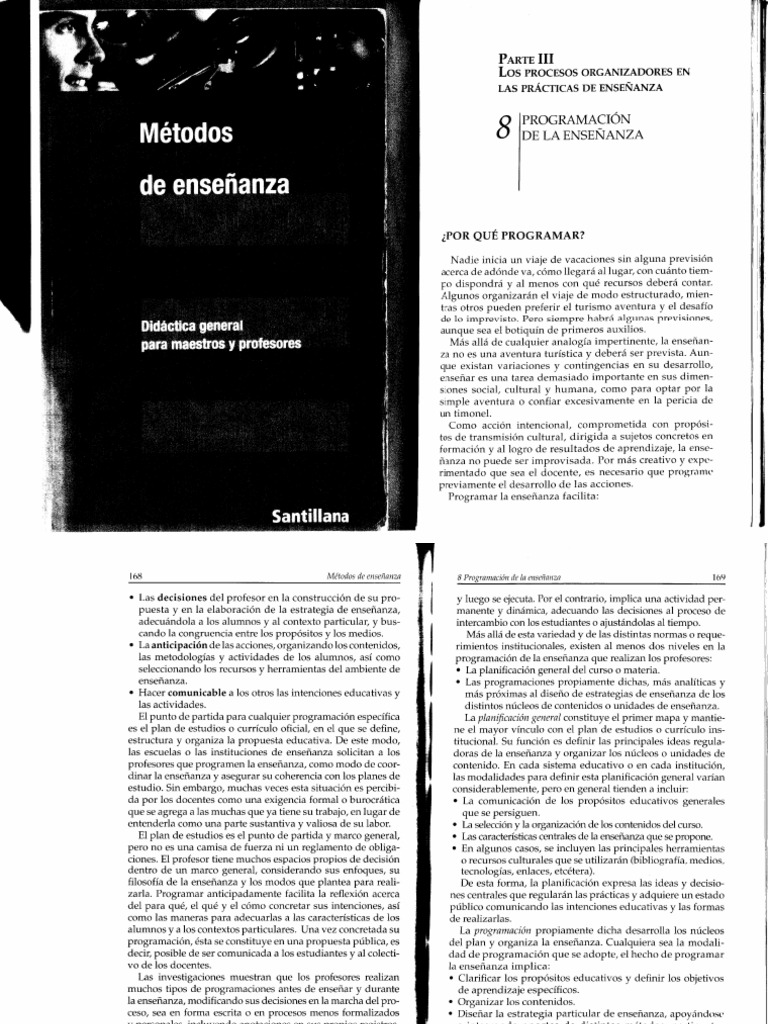 18 - DAVINI, C. Metodos de Enseñanza Selección de Capítulos | PDF