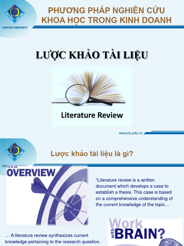 2 PPNC Trong KD - PLHNhung - 2019 - LUOC KHAO TL | PDF