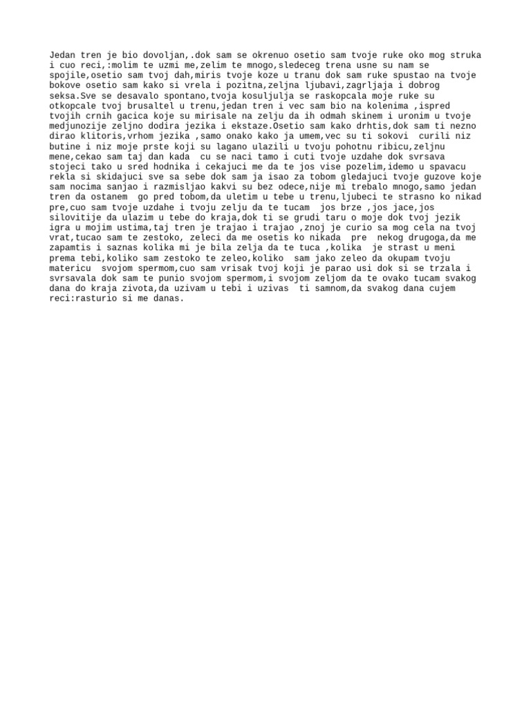 Erotska Prica 1 | PDF