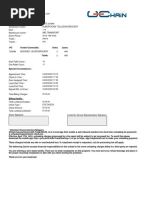 UNLOADING Receipt | PDF