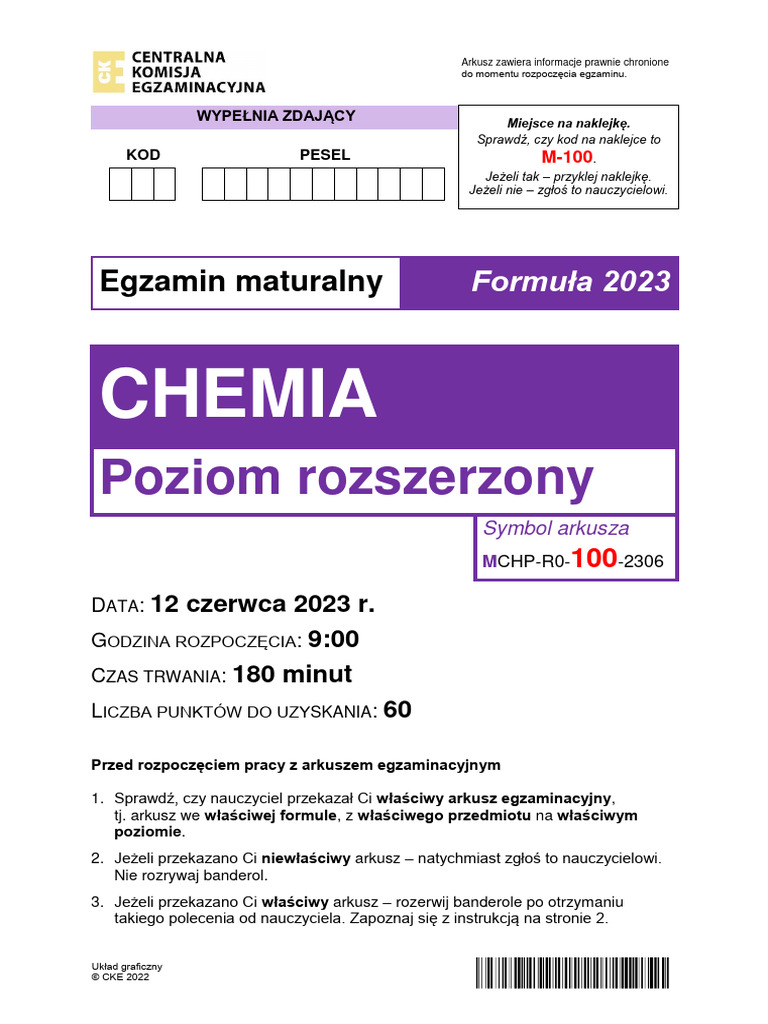 Chemia Czerwiec | PDF