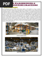 Good Warehousing Practices (GWP) | PDF | Warehouse | Goods