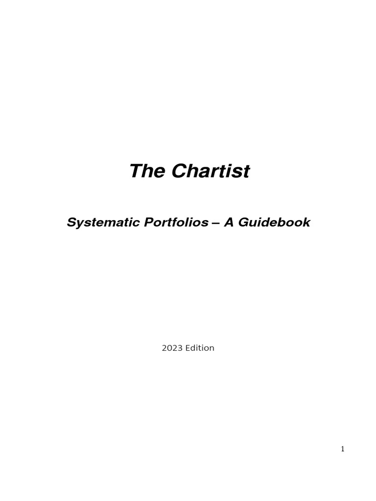 Systematic Portfolios Guidebook - 2023 | PDF | Sharpe Ratio | Investing