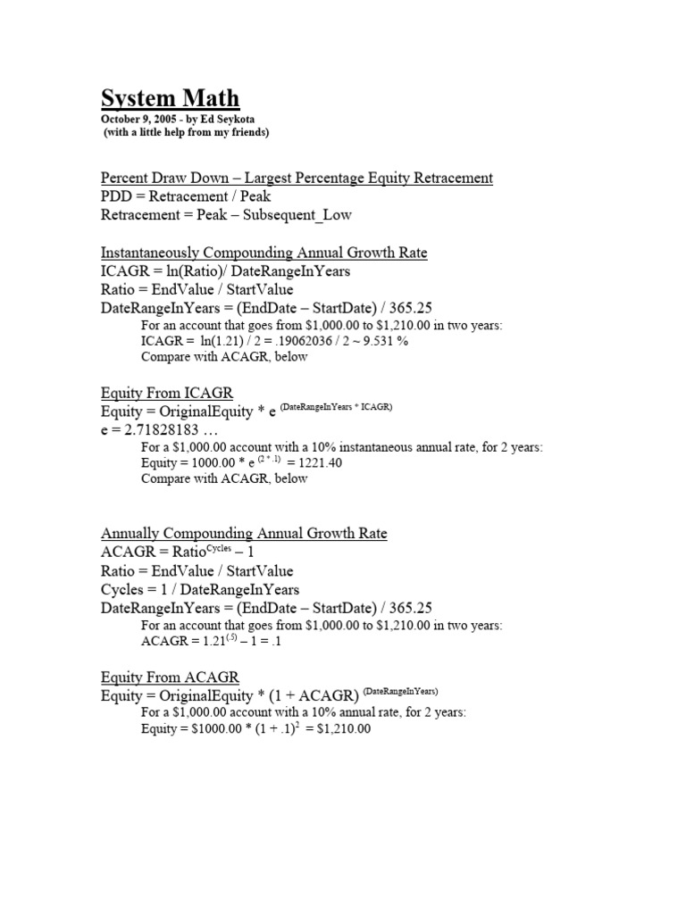 System_Math | PDF | Applied Mathematics