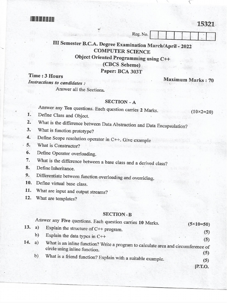 Object Oriented Programming Using C Pdf 7794