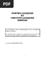 Cours 3 Circuits Logiques | PDF | Fonction logique | Algèbre de Boole (logique)