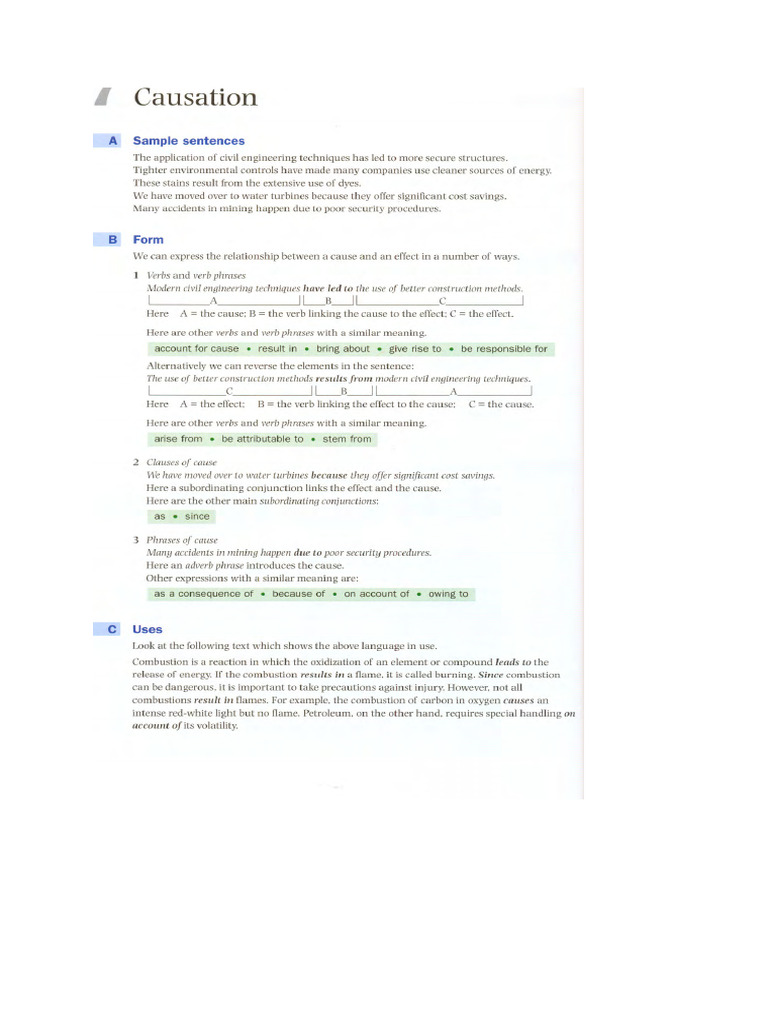 Causation Lesson | PDF