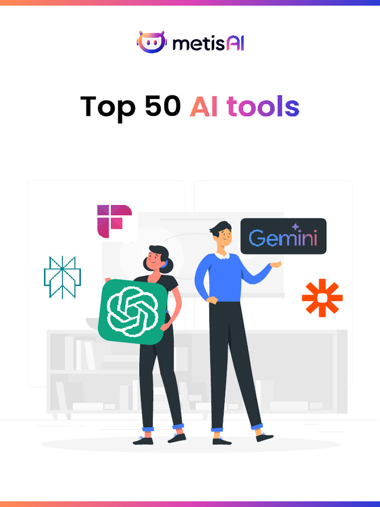Metisai Top 50 AI Tools | PDF