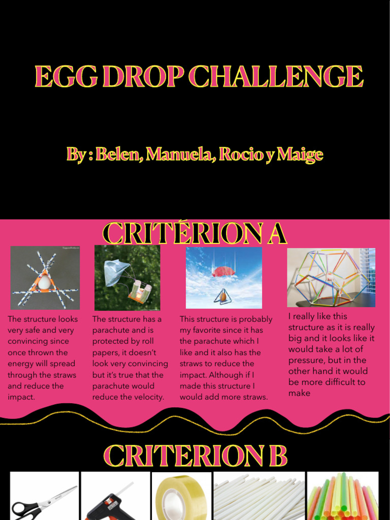 Egg Drop Challenge Ro Z Pdf