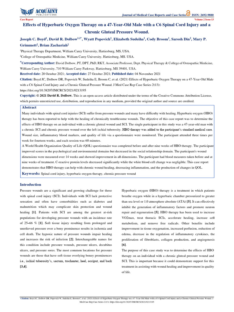 Fake article | PDF | Wound | Healing