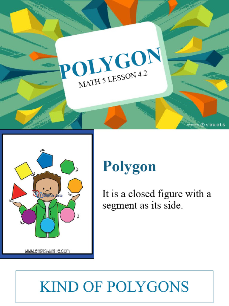 Math 5 Lesson 4.2 Polygons | PDF | Triangle | Euclidean Geometry