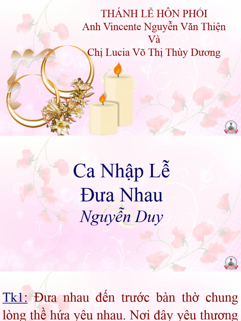 CA DOAN MARIA GORETTI THANH LE HON PHOI 10h 24 09 2023 | PDF