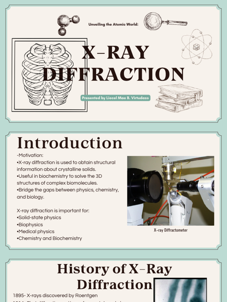 X-ray Crystallography in DNA Analysis | PDF | X Ray Crystallography | Diffraction