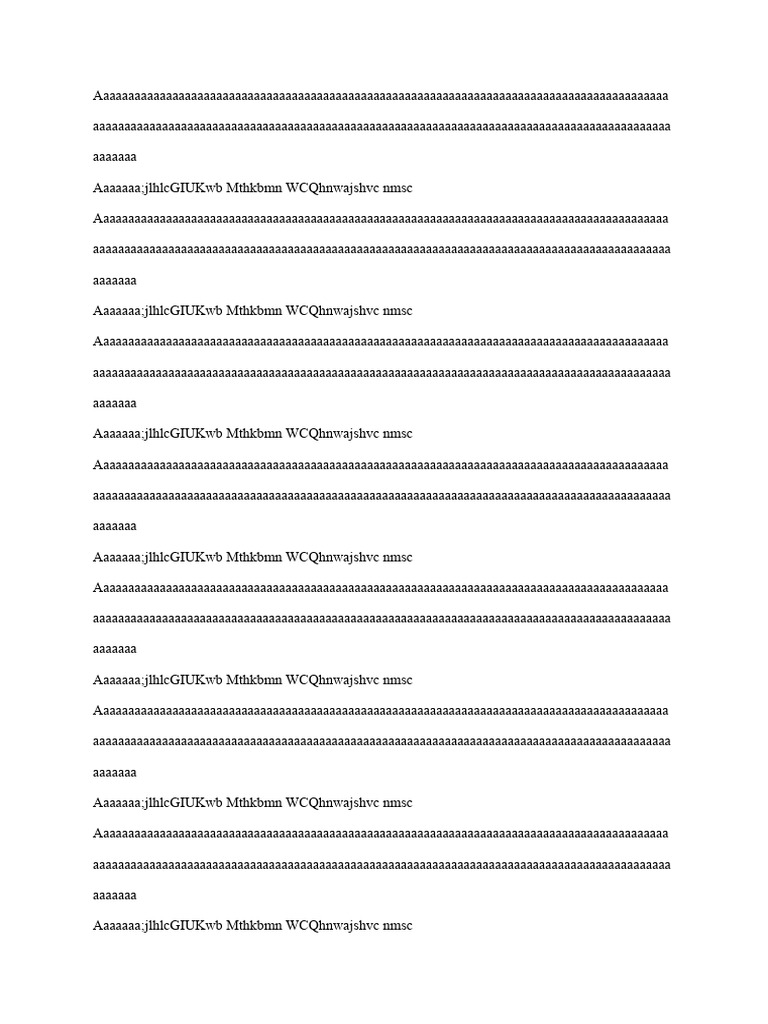 Aaaa | PDF