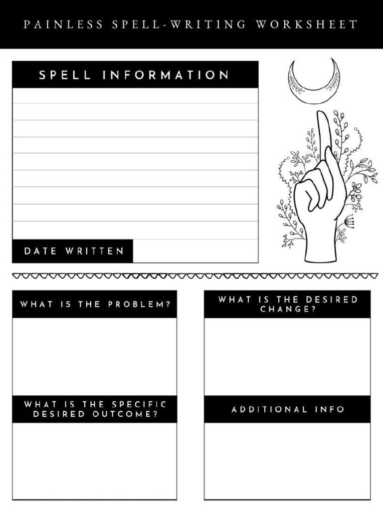 Painless Spell Writing | PDF