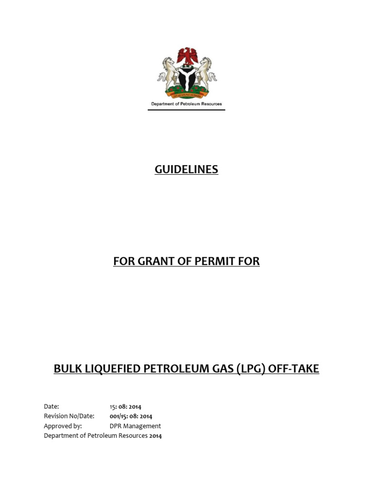 Grant of Bulk LPG Off Take | PDF | Liquefied Petroleum Gas | License
