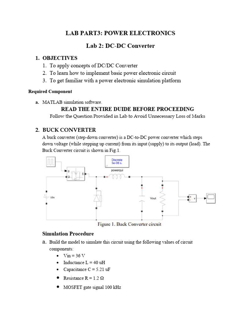 Lab3 Part4 | PDF | Power Electronics | Electrical Network
