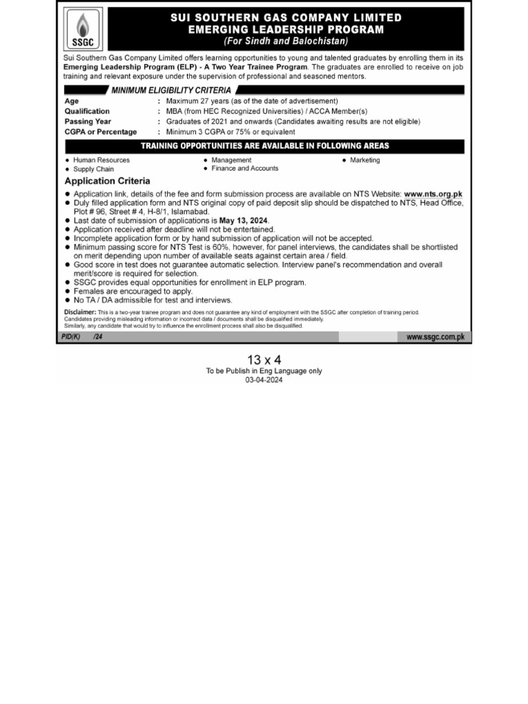 Sui Southern Gas Company Limited | PDF
