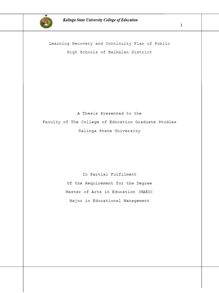 Final Thesis | PDF | F Test | Learning