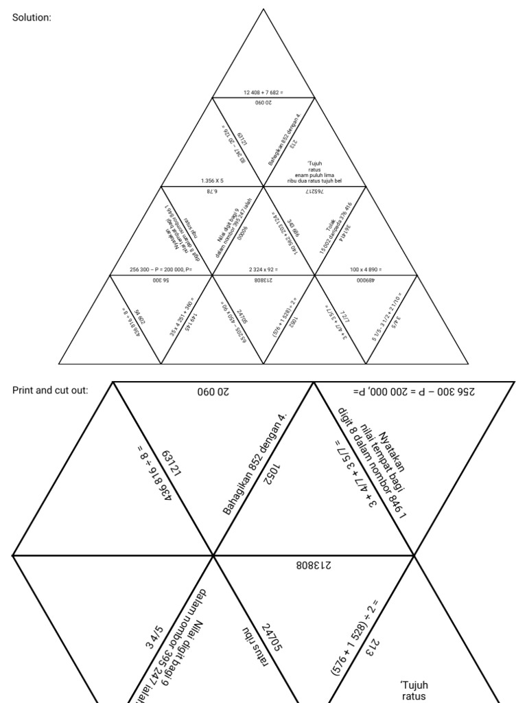 Tarsia 1 | PDF