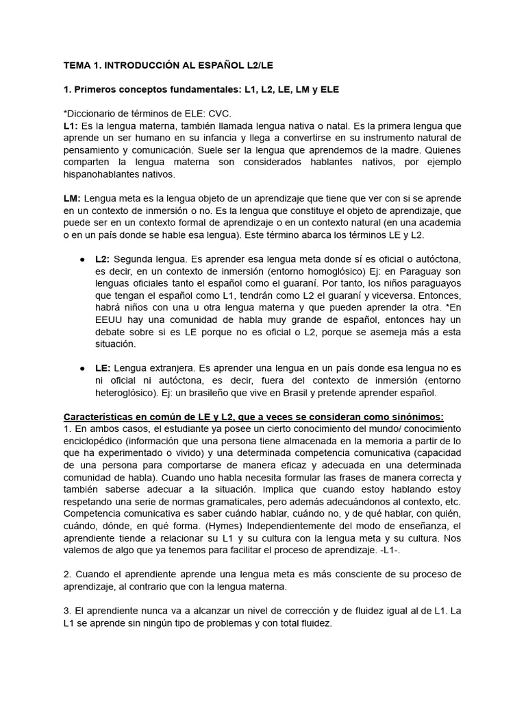 Temas Ele | PDF | Dialecto | Palabra