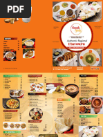 Authentic Indian Table D'Hôte Menu | PDF | Indian Cuisine | Food And ...