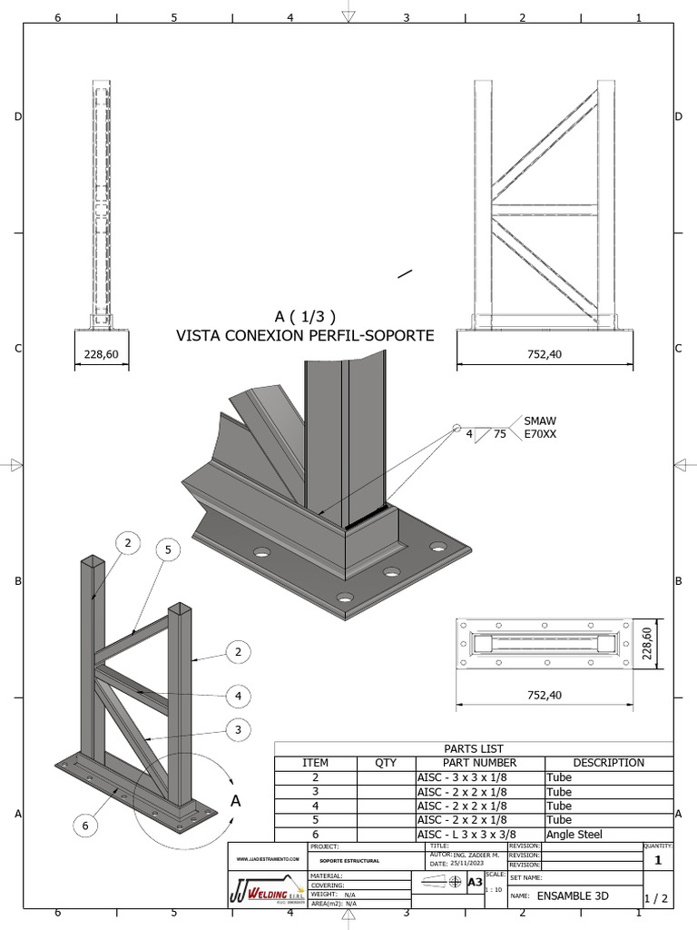 SOPORTE ESTRUCTURAL | PDF