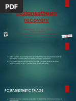 Pediatric PACU Discharge Guide | PDF | Anesthesia | Surgery