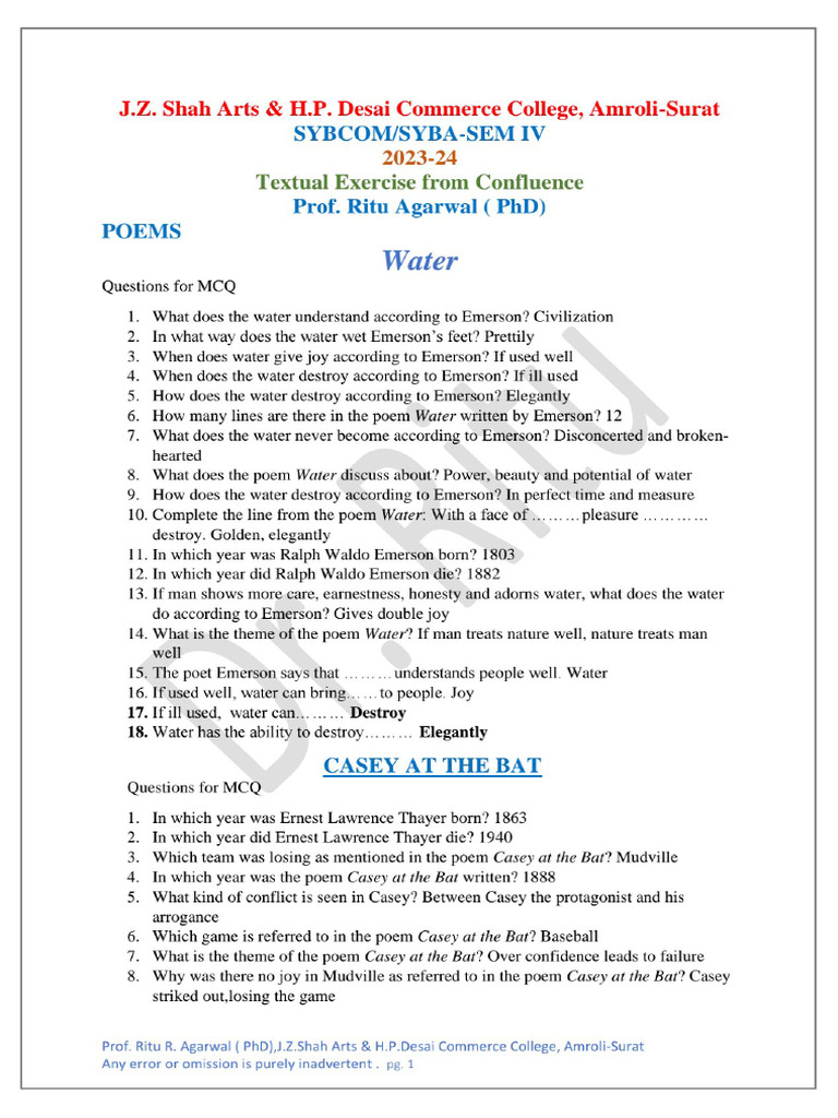 Sybcom-Syba - Sem 4 Notes 2024 | PDF