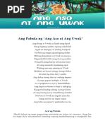 Feature Article Guide Tagalog | PDF