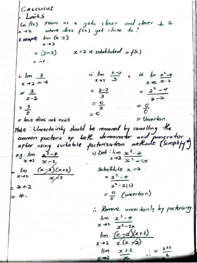 Calculus G12 | PDF