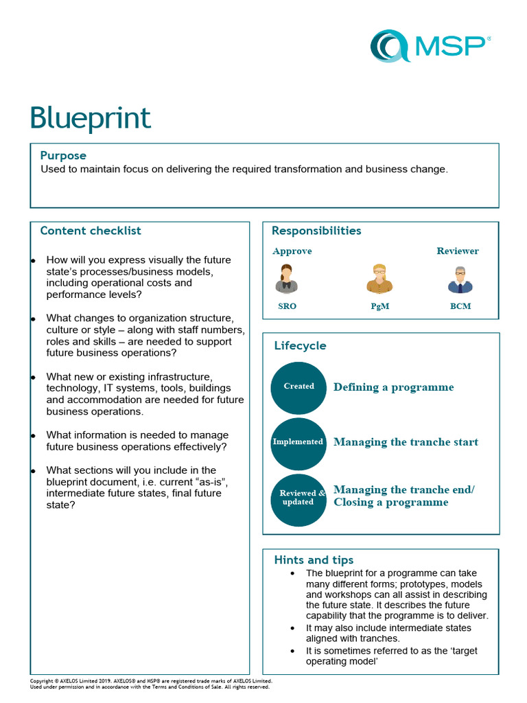 MSP - Blueprint | PDF | Information Technology | Business
