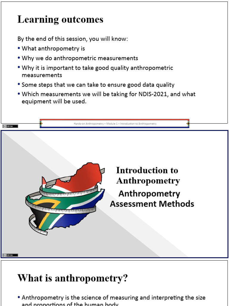 Introduction to Anthropometry Methods | PDF | Anthropometry